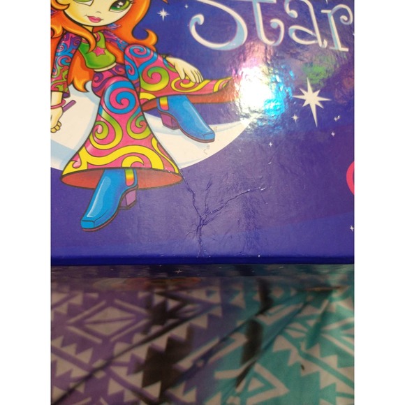 Lisa Frank | Office | Vintage Lisa Frank Star Y2k Diva Large Storage ...